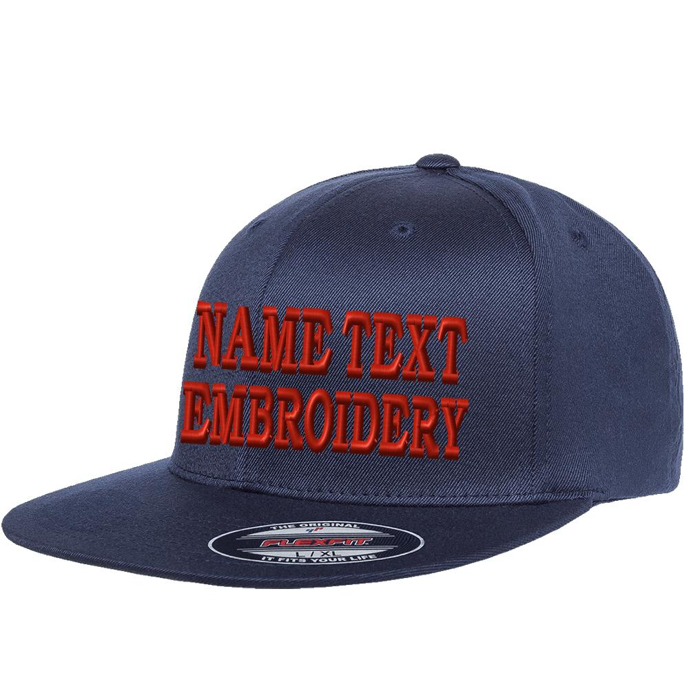 Custom Embroidered Flexfit Hat Personalized Embroidery On-Field Fitted ...